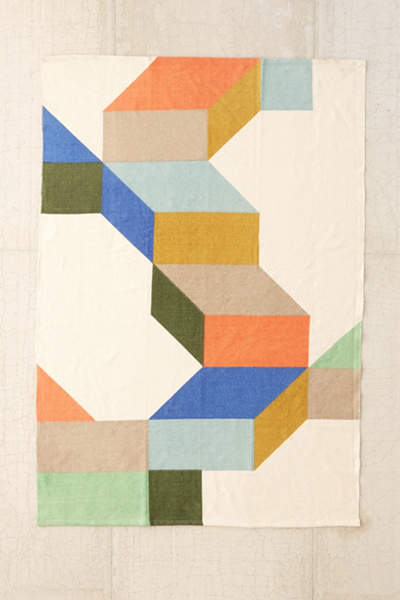 Assembly Home Complex Colorblock Printed Rug | Urban Outfitters