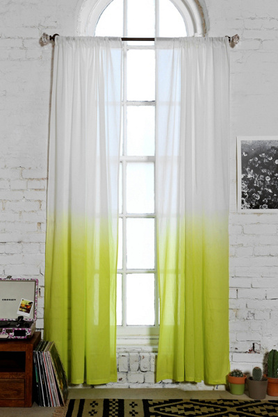 Assembly Home Gradient Curtain | Urban Outfitters