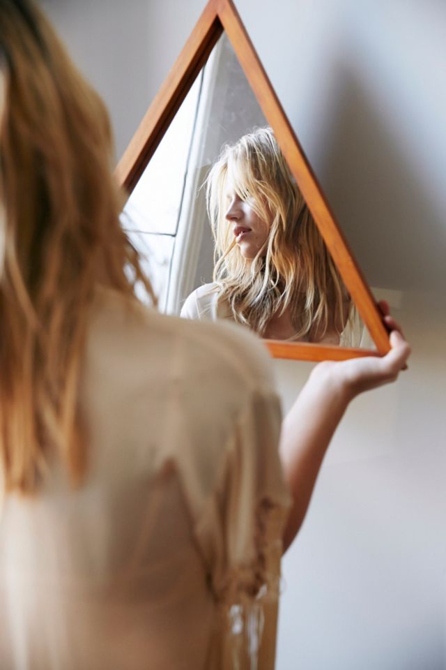 Large Pyramid Mirror | Urban Outfitters