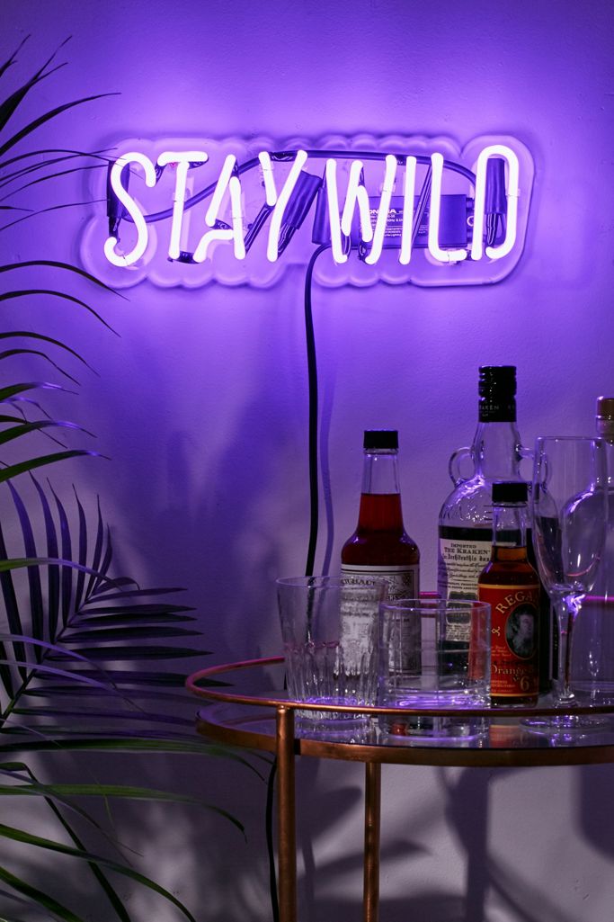 Neon Mfg. Stay Wild Neon Sign | Urban Outfitters