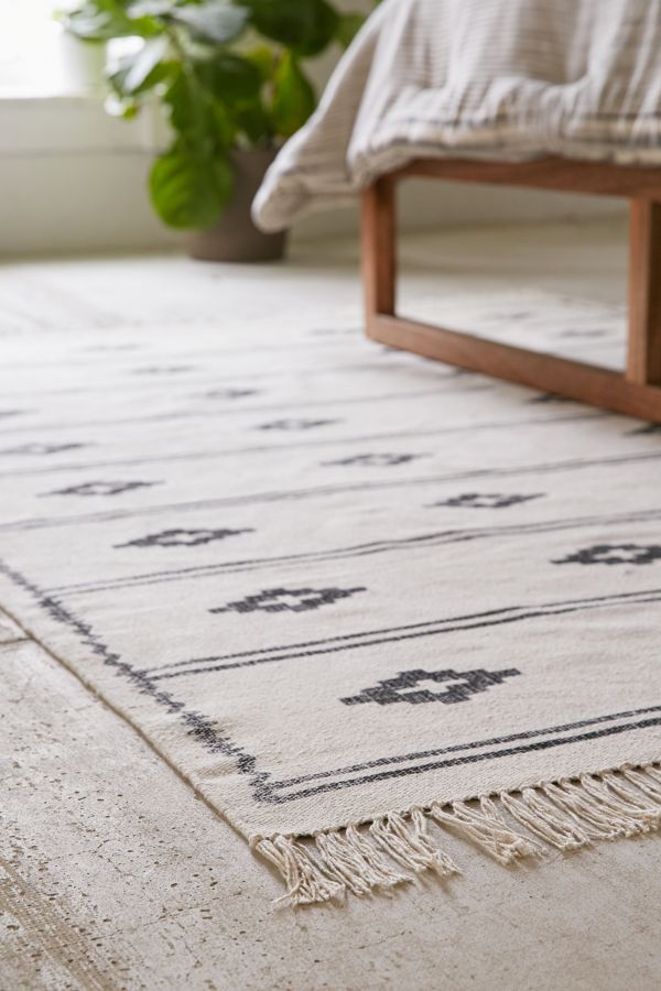 Ladder Printed Rug | Urban Outfitters