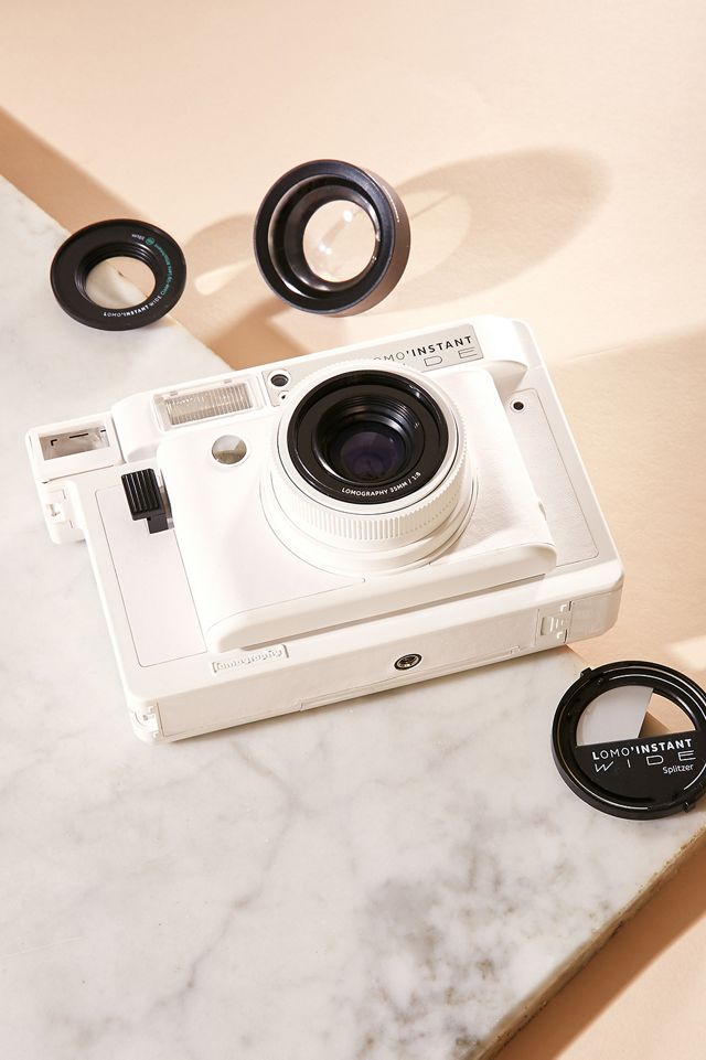 Lomography Lomo'Instant Wide Camera - White | Urban Outfitters