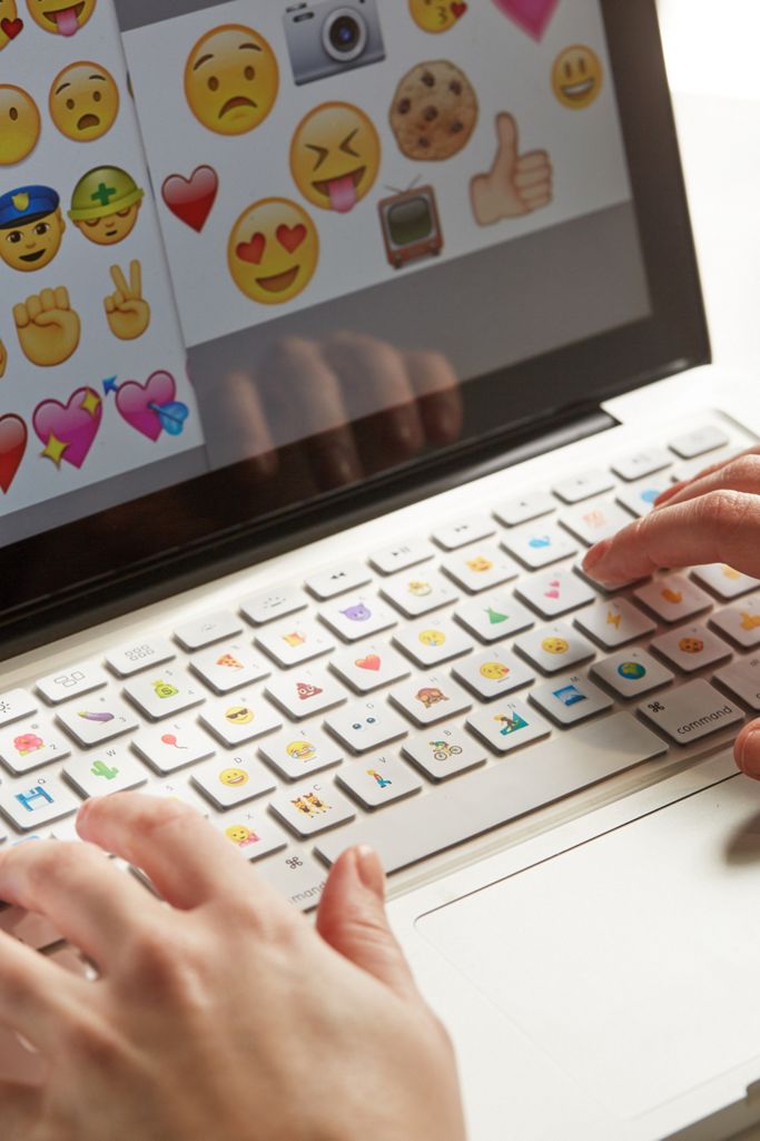 Disk Cactus Emoji Keyboard Cover + Software | Urban Outfitters Canada