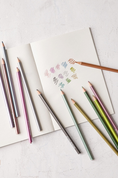 Metallic Colored Pencils Set | Urban Outfitters Canada