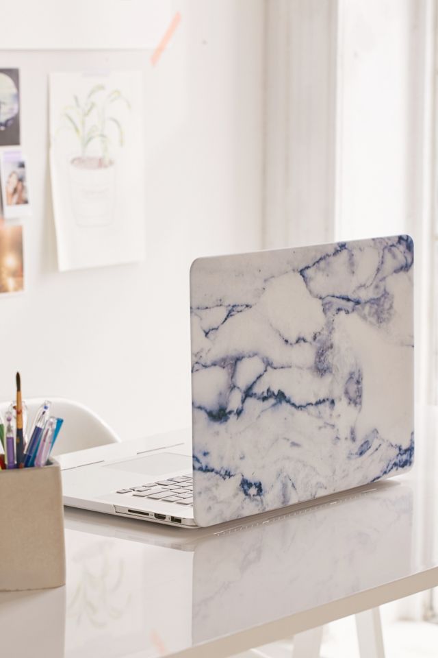 White Marble 15" Laptop Cover | Urban Outfitters
