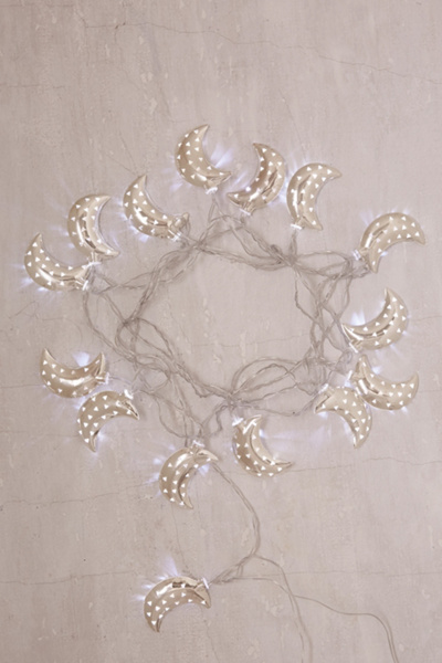 Crescent Moon String Lights | Urban Outfitters