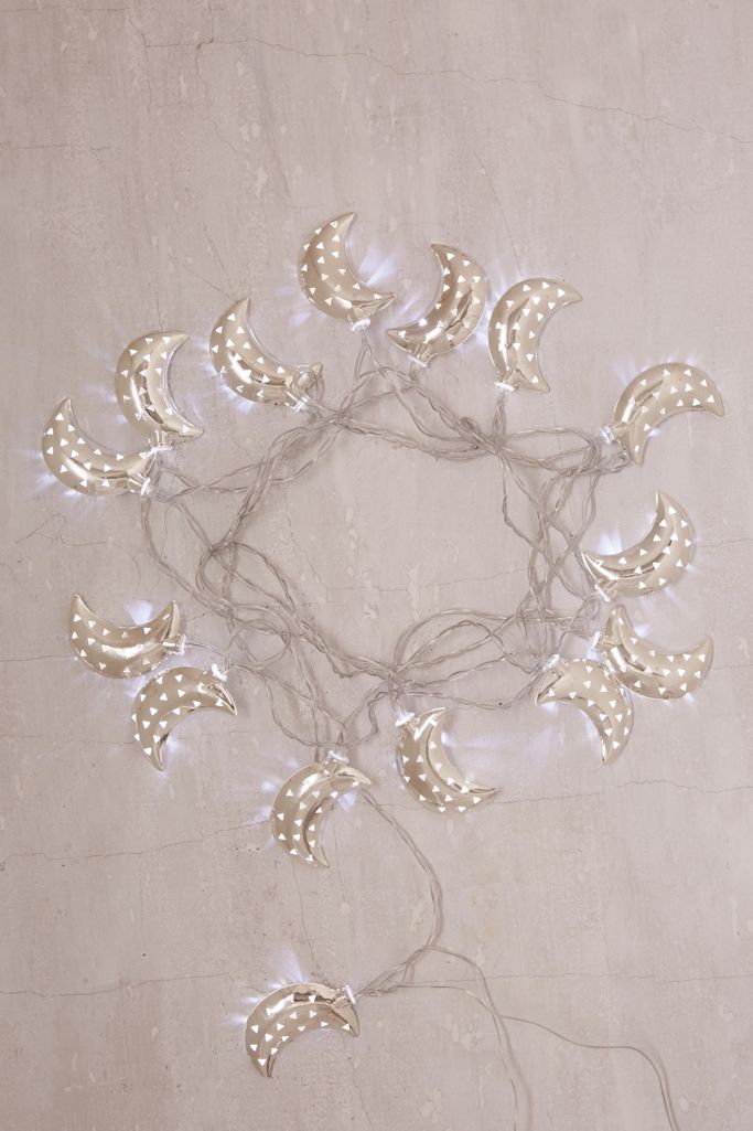 Crescent Moon String Lights | Urban Outfitters