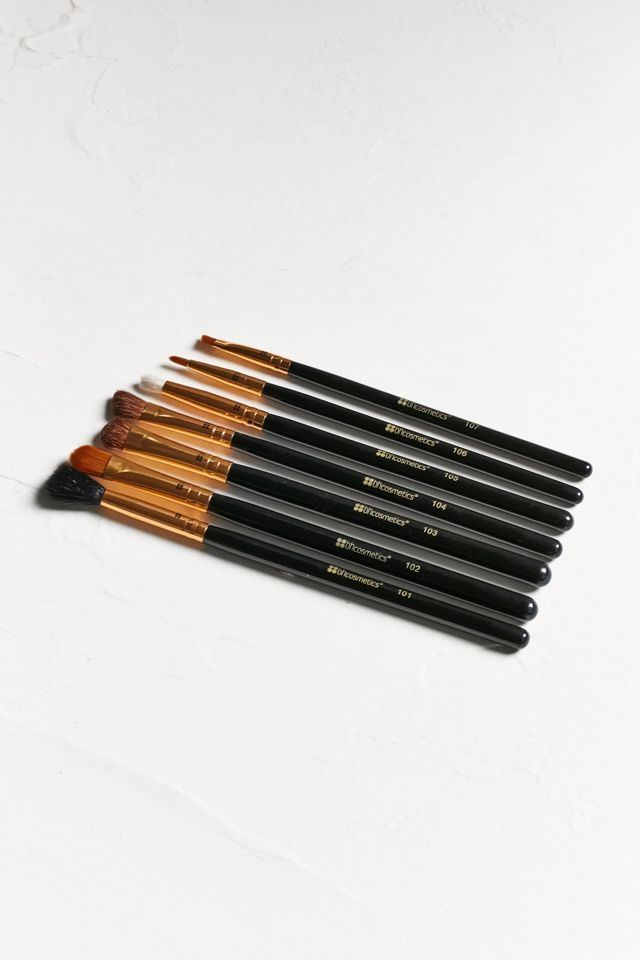 bh cosmetics Eye Essential 7 Piece Brush Set | Urban Outfitters