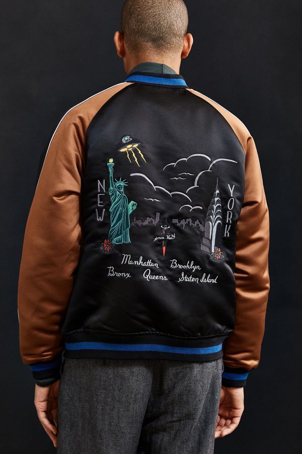 UO Embroidered New York City Souvenir Jacket | Urban Outfitters