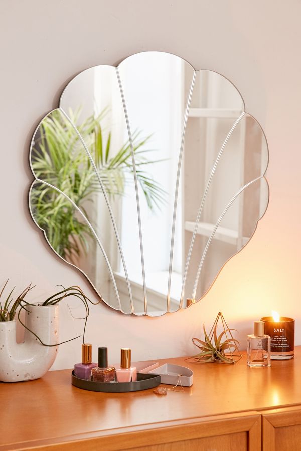 Shell Mirror | Urban Outfitters