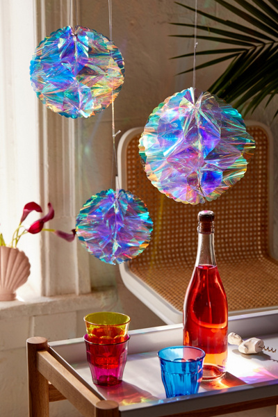 Iridescent Honeycomb Decor Set | Urban Outfitters Canada
