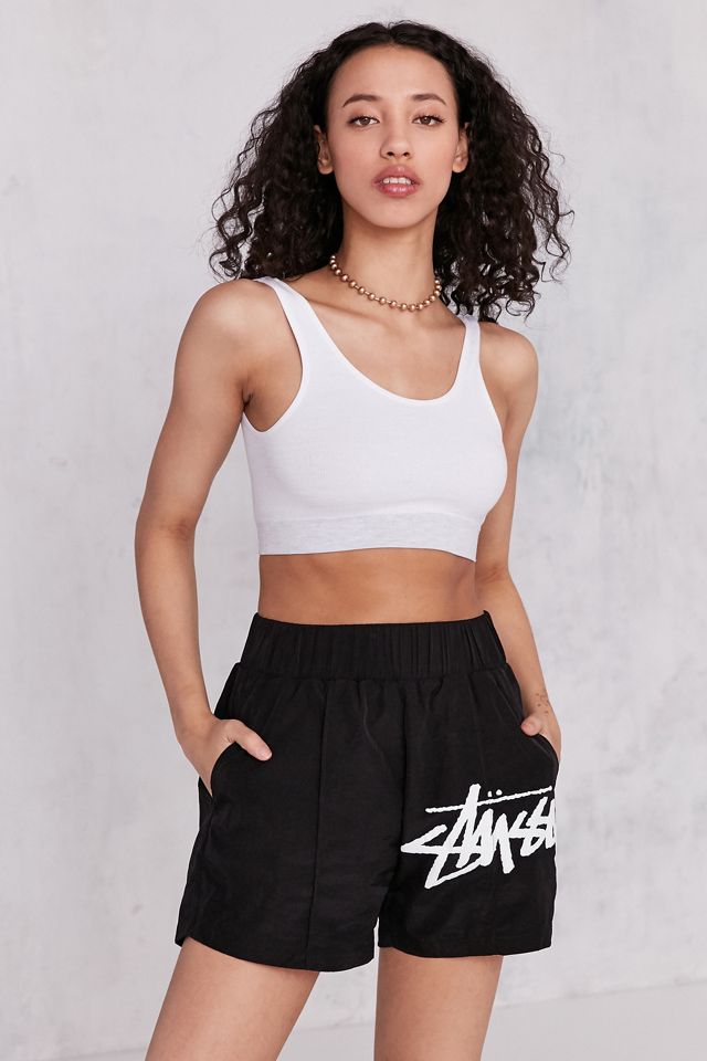 Stussy Euclid High-Rise Boxer Short | Urban Outfitters