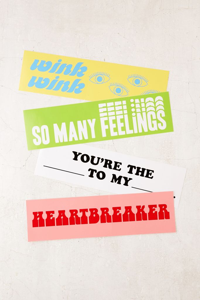 Vintage Bumper Sticker | Urban Outfitters
