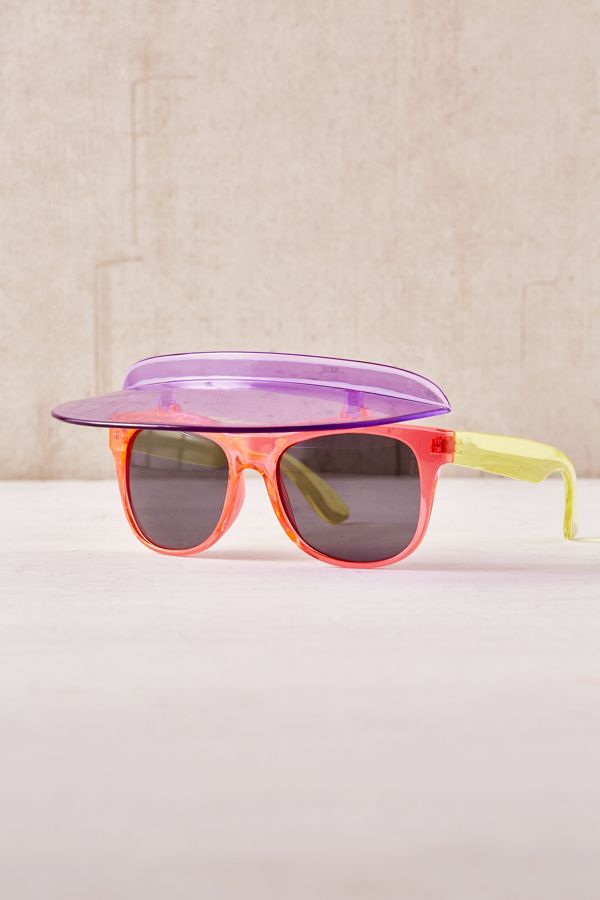 Colorblock Visor Shades | Urban Outfitters