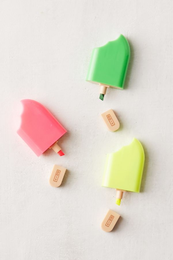 Popsicle Mini Highlighter Marker Set | Urban Outfitters