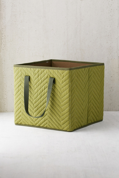 Marsden Quilted Storage Box | Urban Outfitters