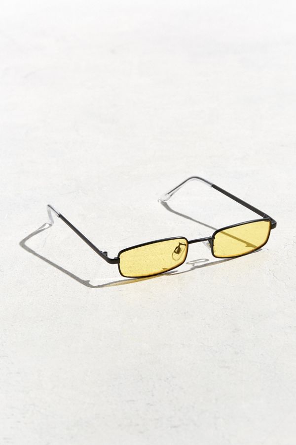 Metal Rectangle Sunglasses | Urban Outfitters
