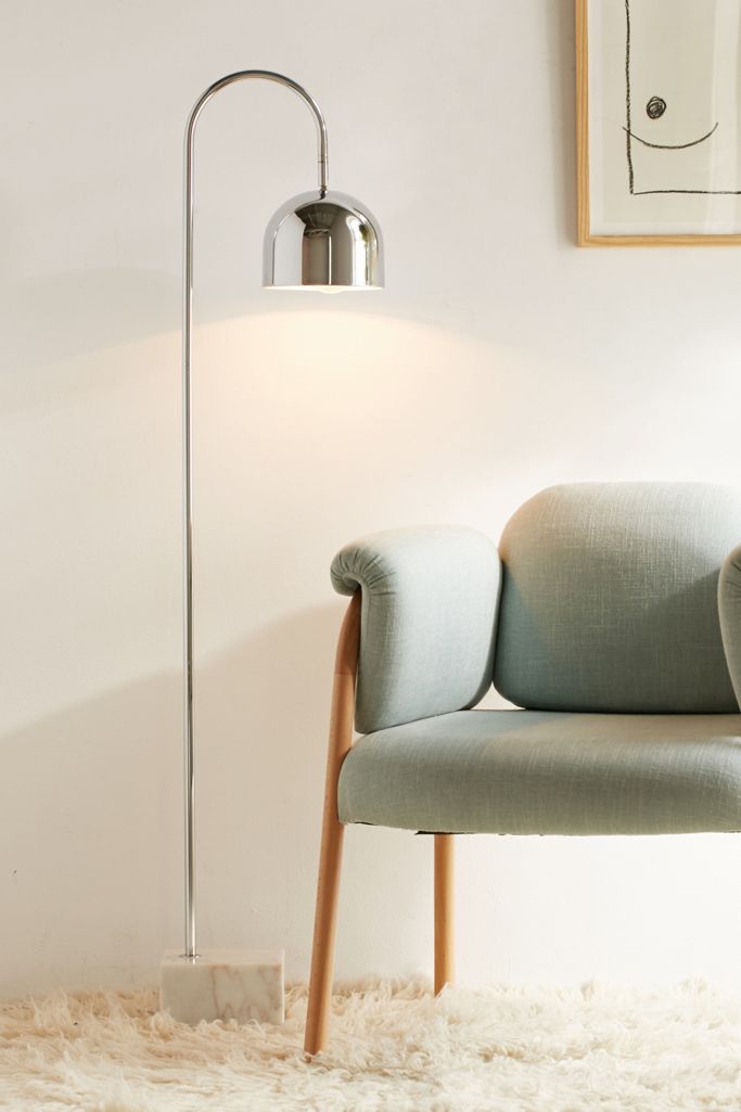 Maverick Marble Floor Lamp | Urban Outfitters
