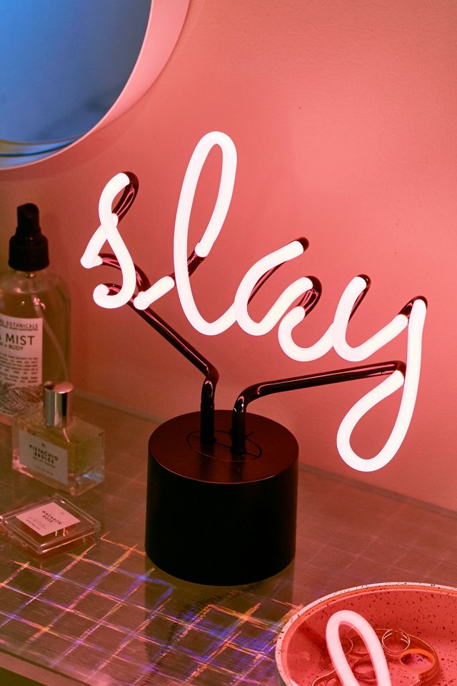 Slay Neon Sign Table Lamp | Urban Outfitters