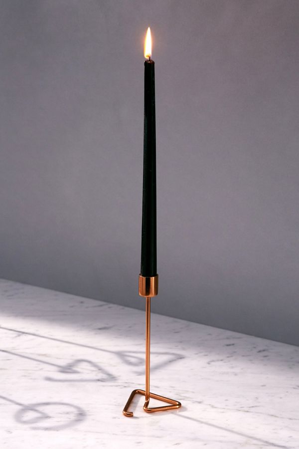 Emma Tall Triangle Taper Candle Holder | Urban Outfitters
