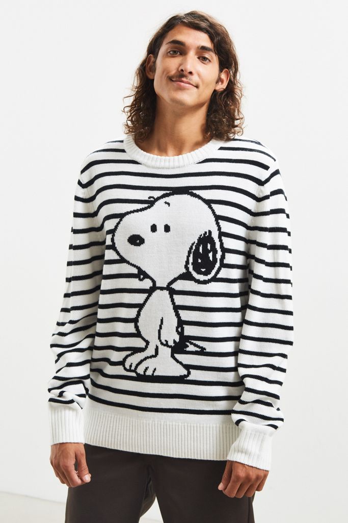 Snoopy Striped Sweater | Urban Outfitters