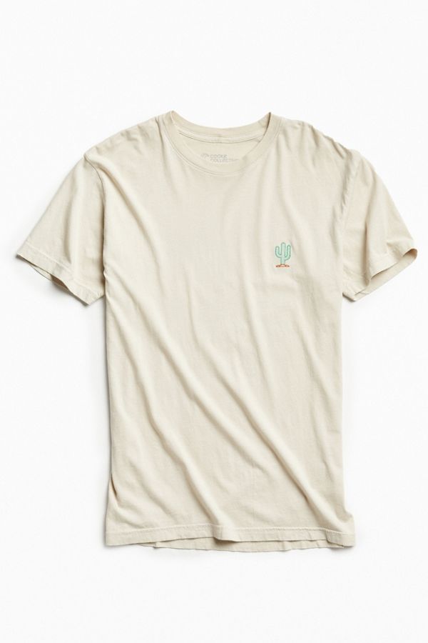 Embroidered Cactus Tee | Urban Outfitters