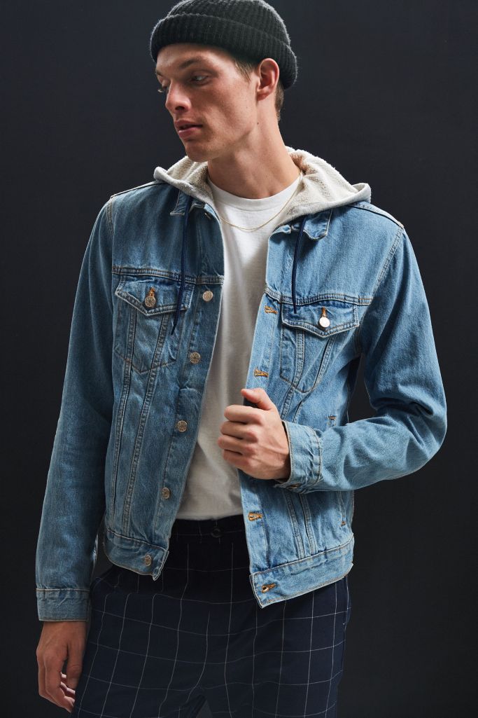 BDG Hooded Core Denim Trucker Jacket | Urban Outfitters