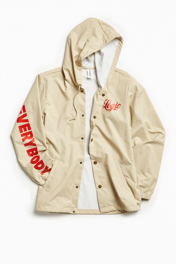 Logic Everybody Hooded Coach Jacket | Urban Outfitters