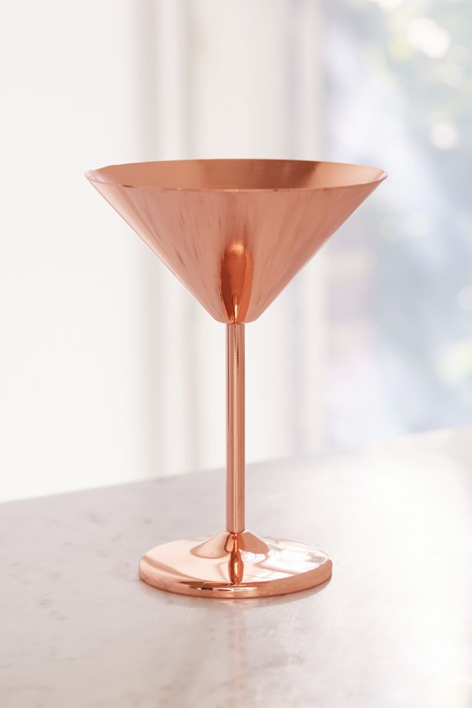 Copper Martini Glass | Urban Outfitters Canada