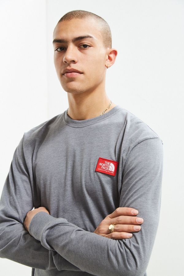 The North Face Patch Long Sleeve Tee | Urban Outfitters