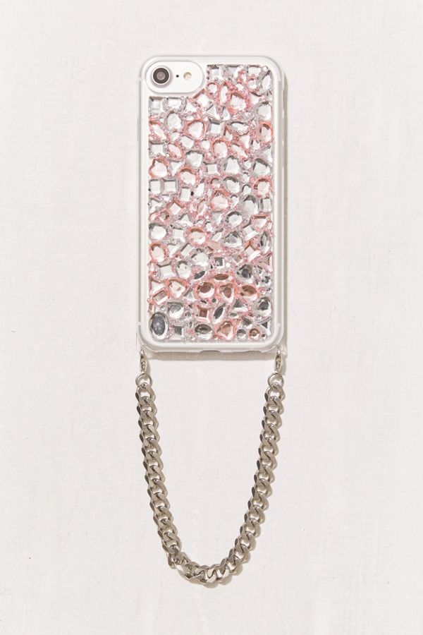 Bling It On Diamond Wristlet iPhone 8/7/6/6s Case | Urban Outfitters