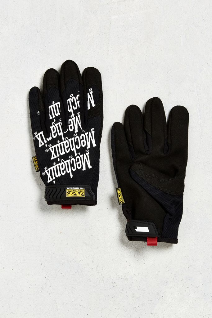 Mechanix Wear Black Logo Print Original Work Glove | Urban Outfitters