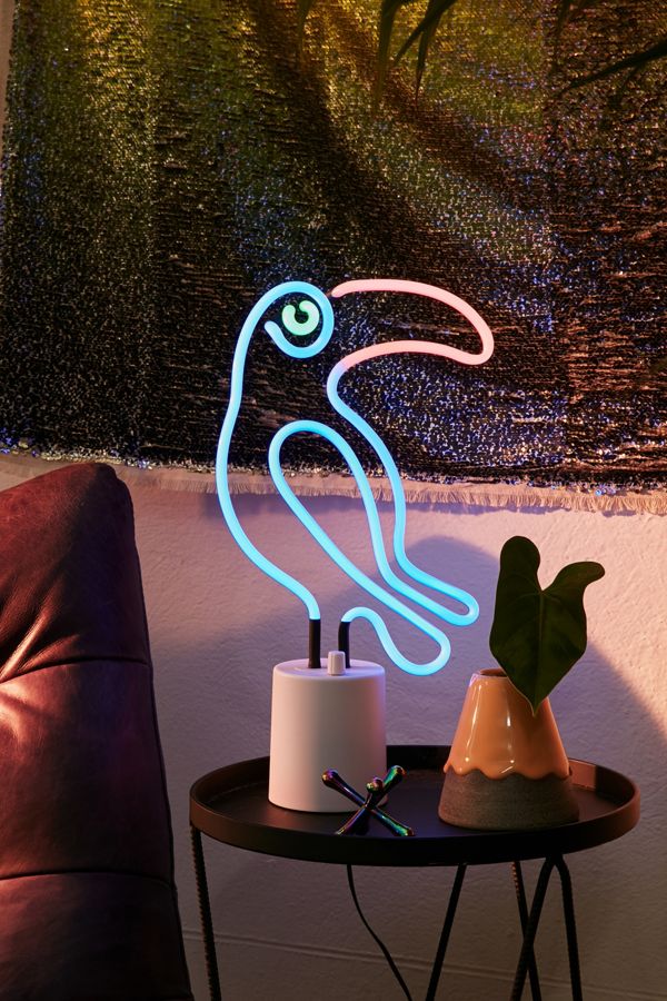 Toucan Neon Sign Table Lamp | Urban Outfitters