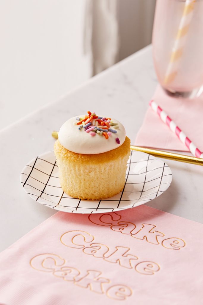 BASH Grid Mini Paper Plate Set | Urban Outfitters