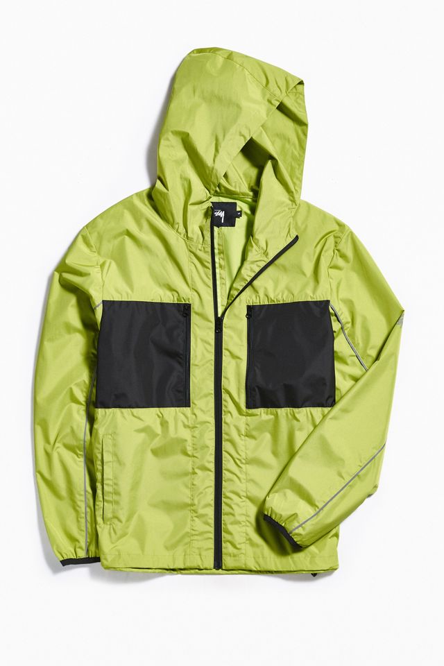 Stussy Nylon Panel Windbreaker Jacket | Urban Outfitters Canada