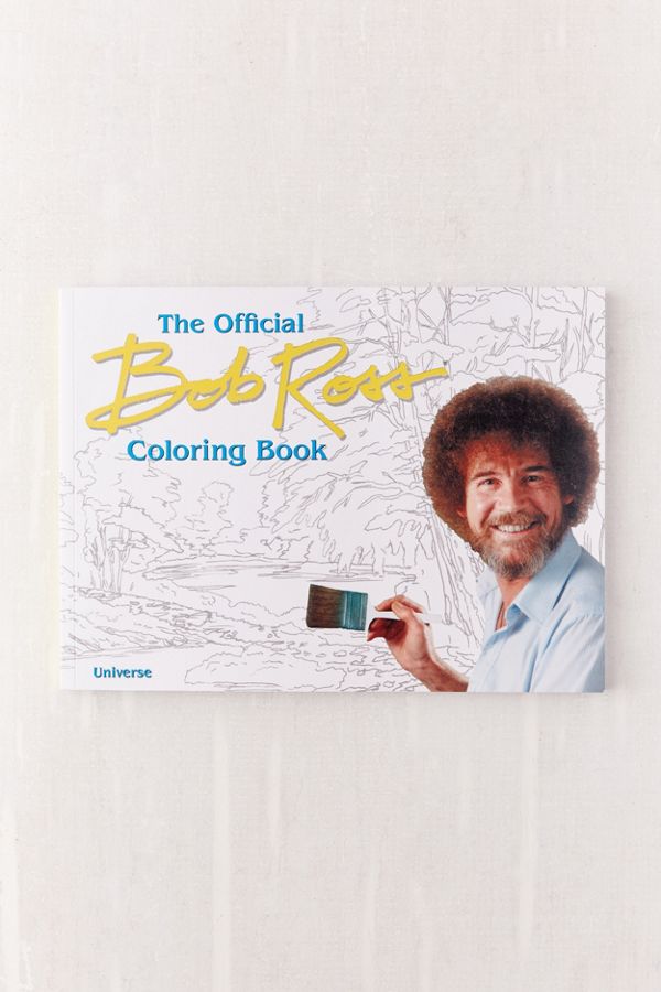 The Bob Ross Coloring Book | Urban Outfitters
