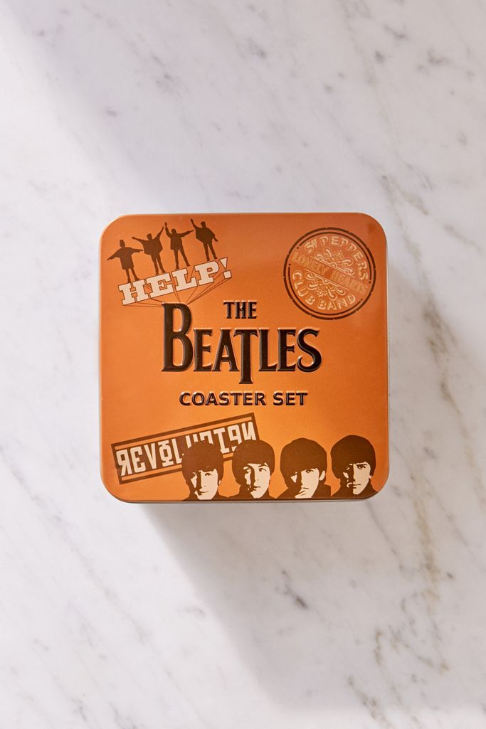 The Beatles Coaster Set | Urban Outfitters