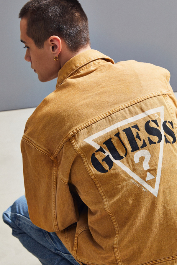 GUESS 1981 Oversized Denim Trucker Jacket | Urban Outfitters