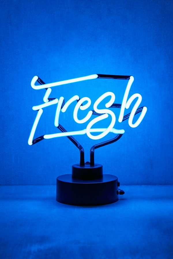 Fresh Neon Sign Table Lamp | Urban Outfitters