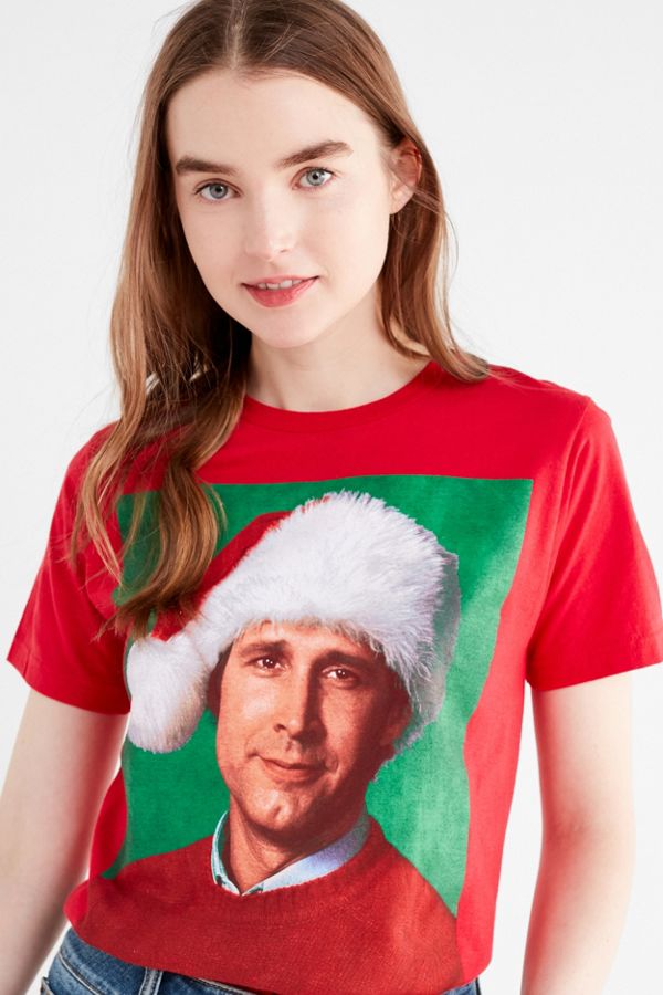 Chevy Chase Santa Tee | Urban Outfitters