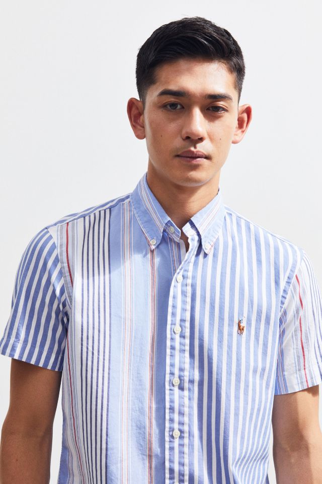Polo Ralph Lauren Multi Stripe Oxford Shirt Urban Outfitters
