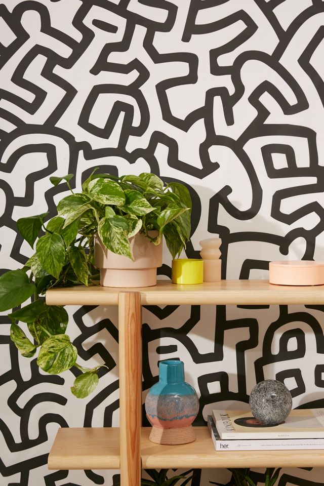Keith Haring Removable Wallpaper Tile | Urban Outfitters