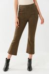 BDG Gelato Cropped Kick Flare Jean – Olive | Urban Outfitters