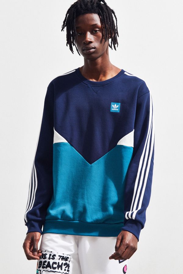 adidas Premier Crew Neck Sweatshirt | Urban Outfitters