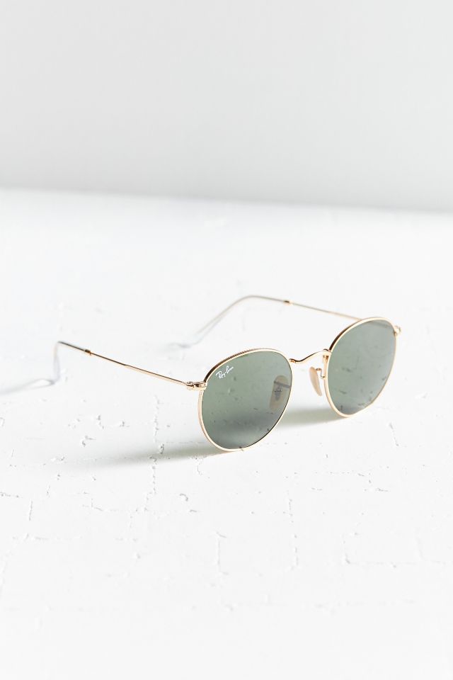 Ray Ban Round Metal Classic Sunglasses Urban Outfitters