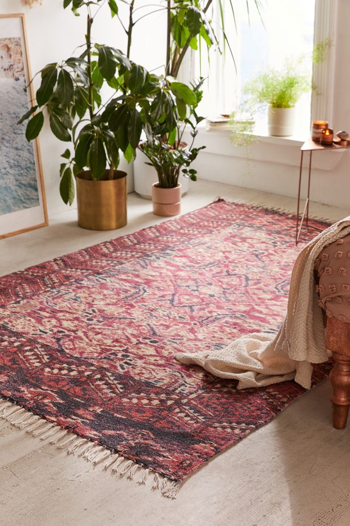 Fera Folkie Printed Rug | Urban Outfitters Canada
