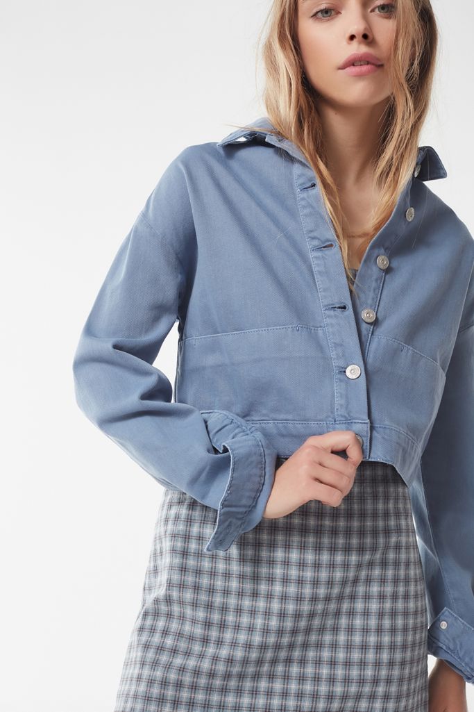 UO Cropped Utility Jacket | Urban Outfitters