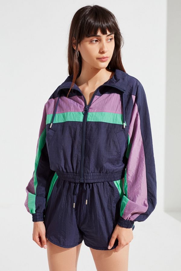 UO Colorblock Windbreaker Jacket | Urban Outfitters