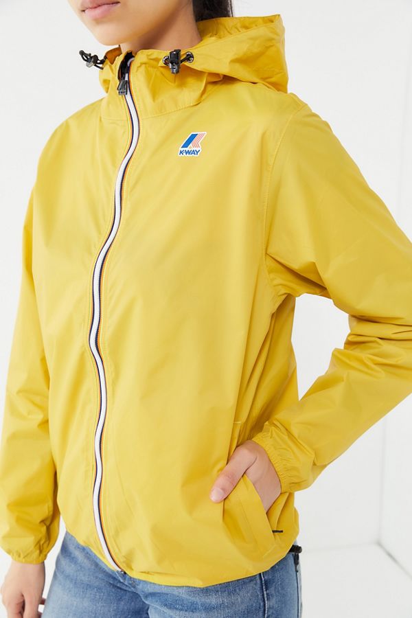 K-Way Claude Zip-Front Windbreaker Jacket | Urban Outfitters