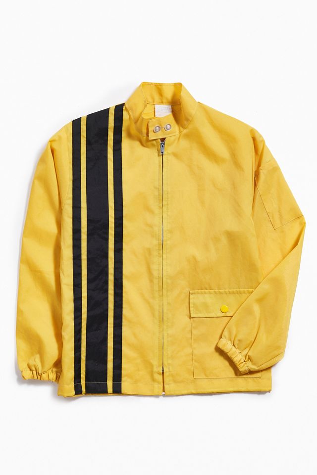 Vintage Yellow Stripe Coach Jacket | Urban Outfitters